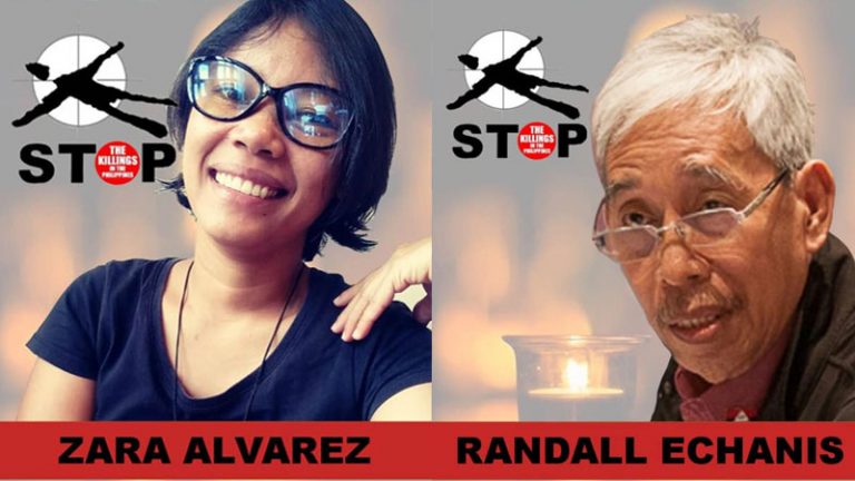 Justice for Zara Alvarez and Ka Randy Echanis - Samidoun PPSN